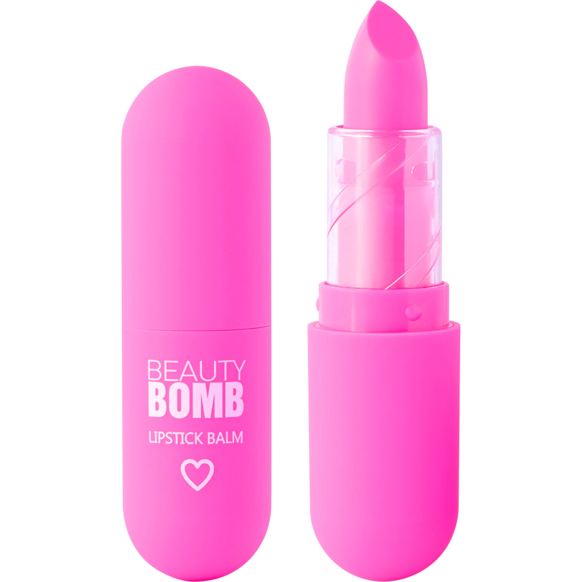 Помада-бальзам для губ Beauty Bomb Color Lip Balm тон 01, фуксия , 4 г