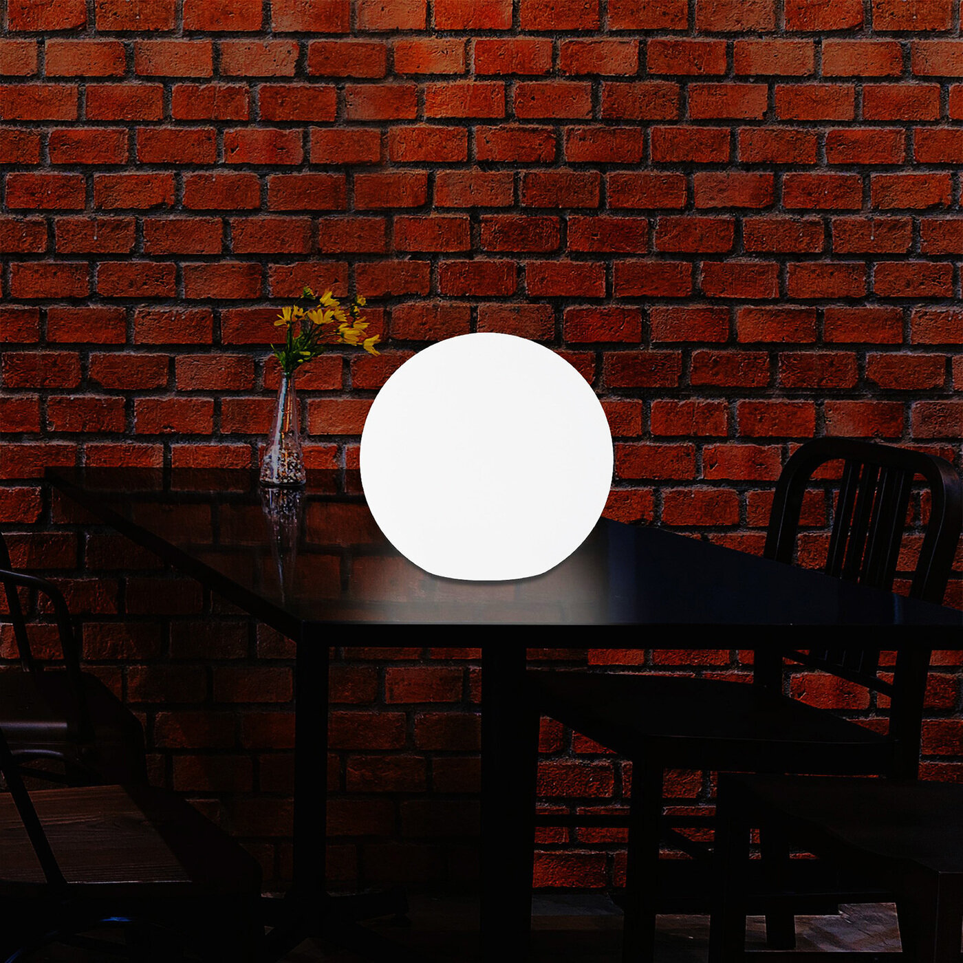 Интерьерный светильник-шар Moonlight 20 см 220V White