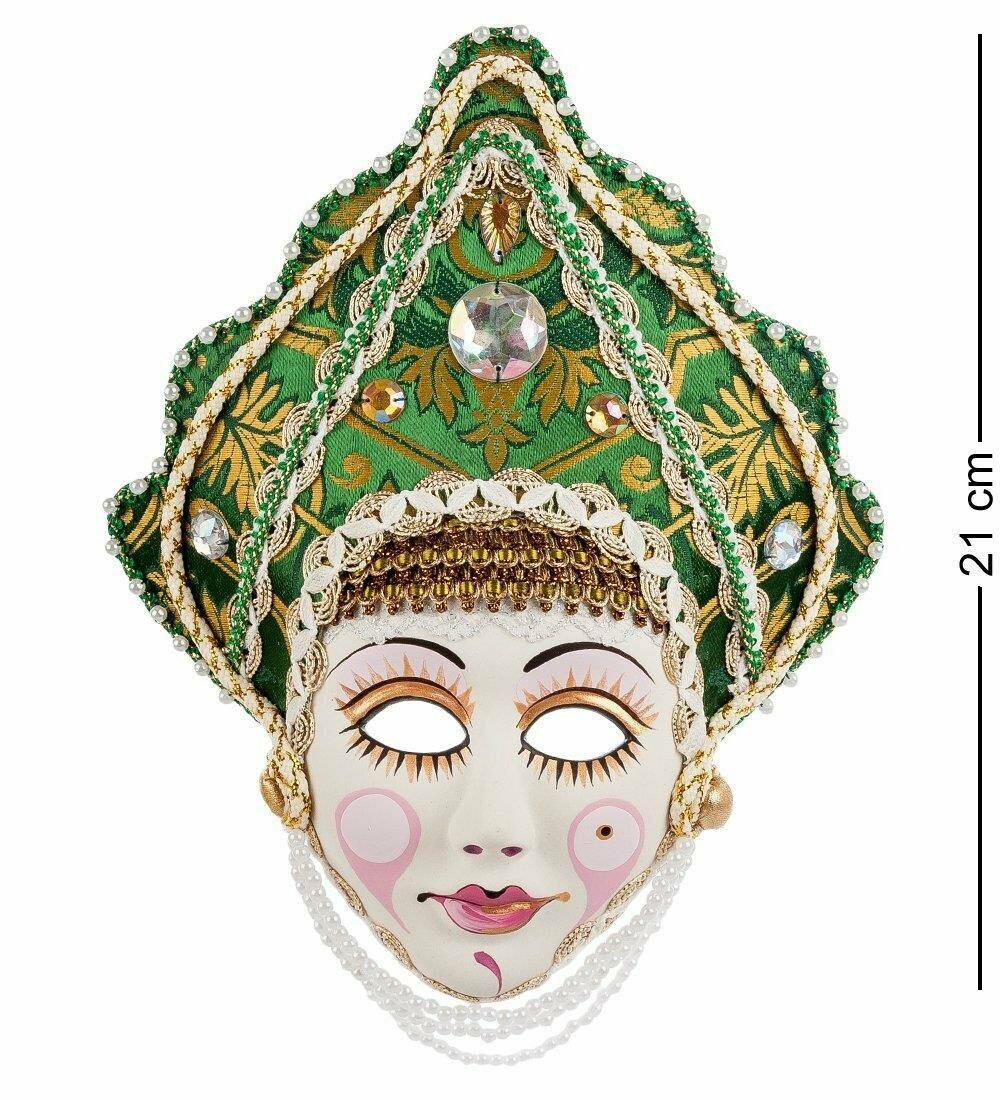 Маска сложная 'Княжна бол. A2050834 РусКукла, Фарфор, текстиль