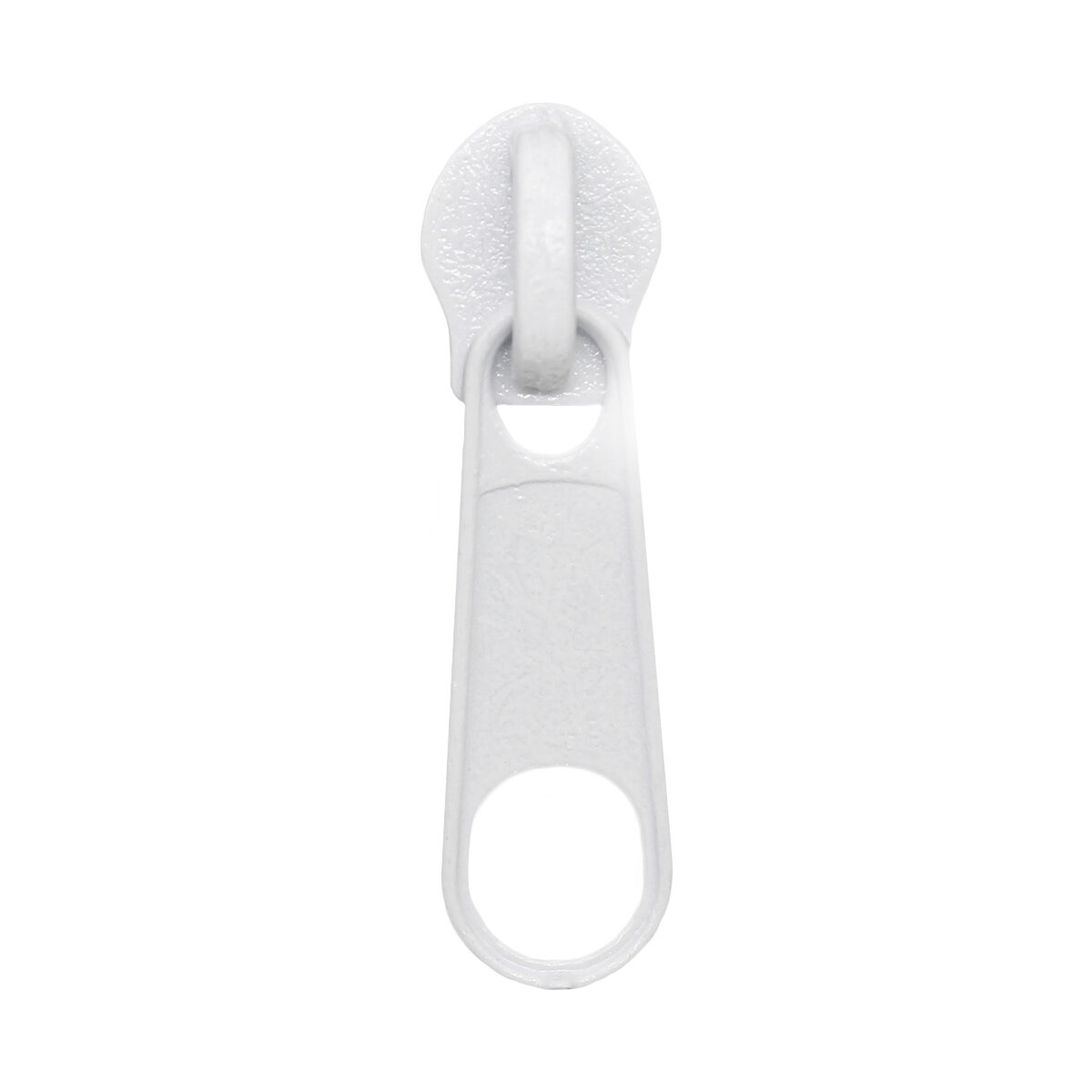 Бегунок для молнии 3 спираль, без фиксатора, Айрис (С501 белый), 100 шт