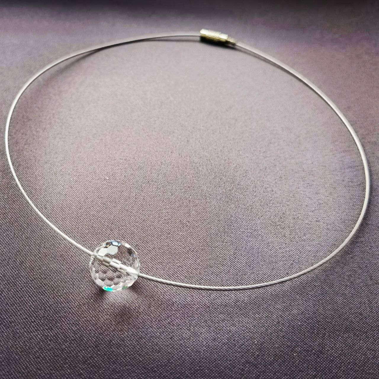 Серьги, кристаллы Swarovski