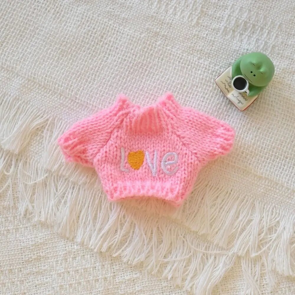 Свитер для кукол SIRENXI 14 см красный Розовый, Pink