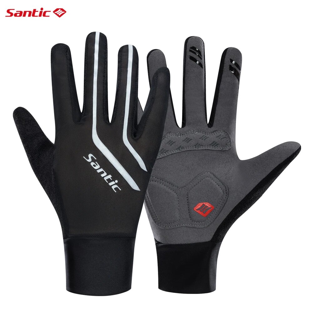 Santic мужские велосипедные перчатки, размер L, цвет WZ24P182H