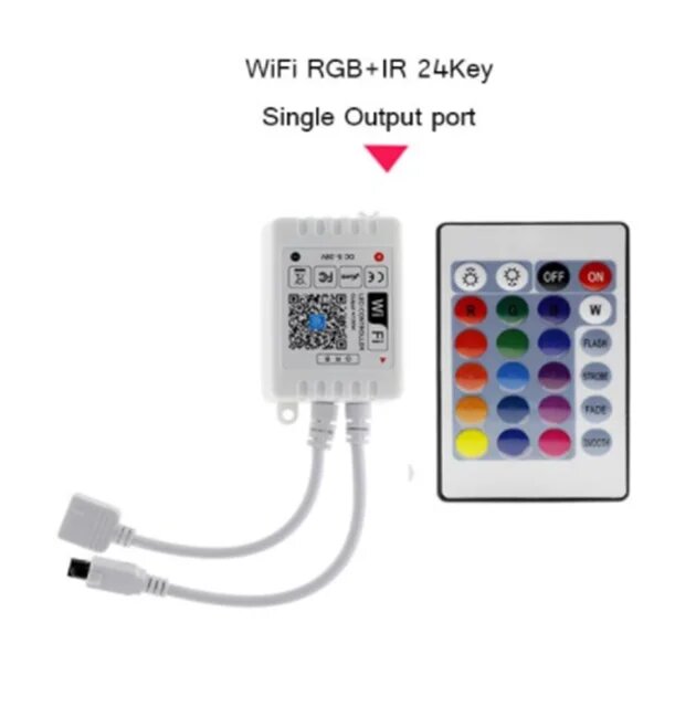 TiaoChongYi RGBW/RGB контроллер для светодиодной ленты WIFI RGB 1 Output
