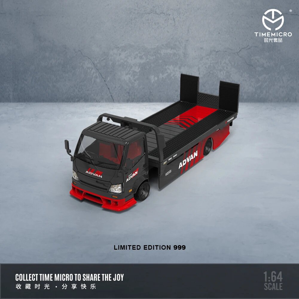 TimeMicro 1:64 металлический грузовой прицеп H300 ADVAN