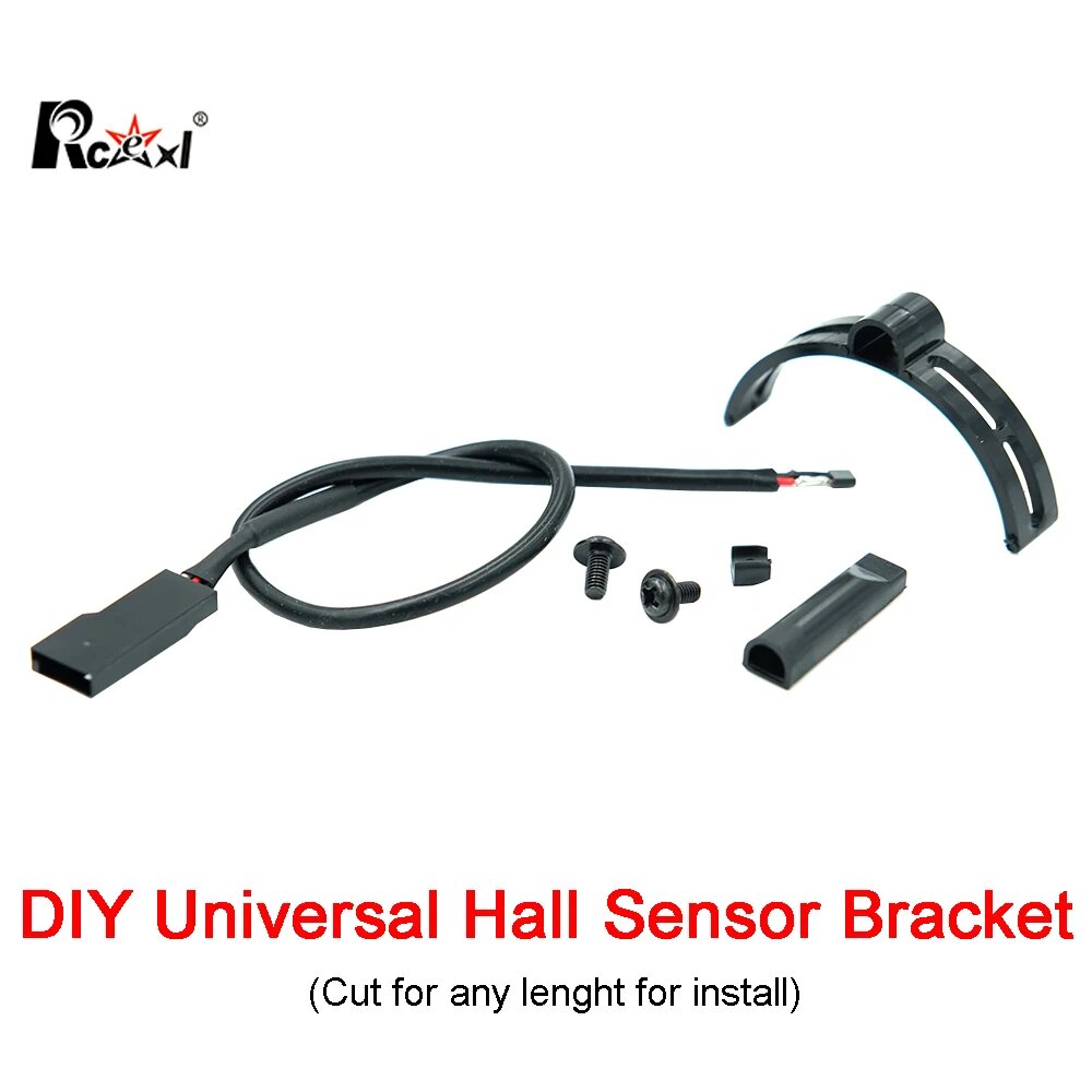 Комплект проводов датчика Холла Rcexl, многофункциональный кронштейн датчика «сделай сам» и тормоз датчика Холла DLE для одиночных и двойных бензиновых двигателей DIY UNIVERSAl Kit