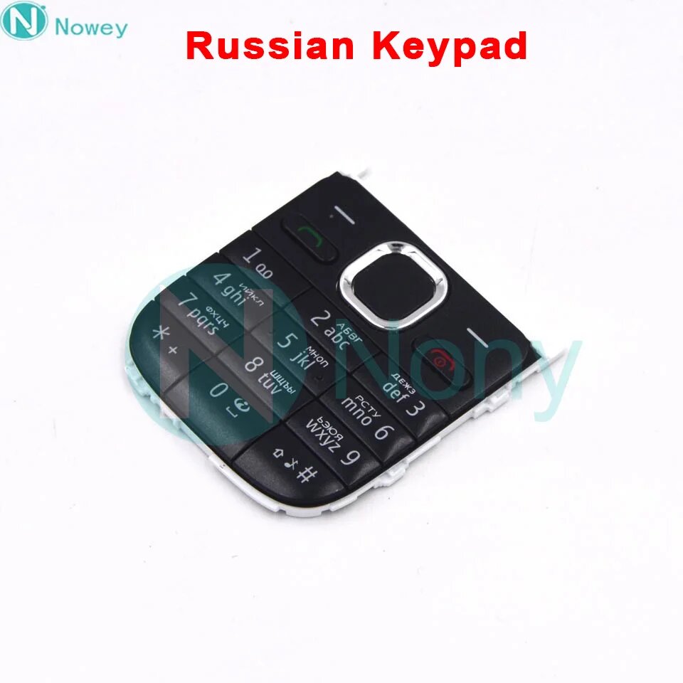 Клавиатура для Nokia C2-01 Black Russian 1