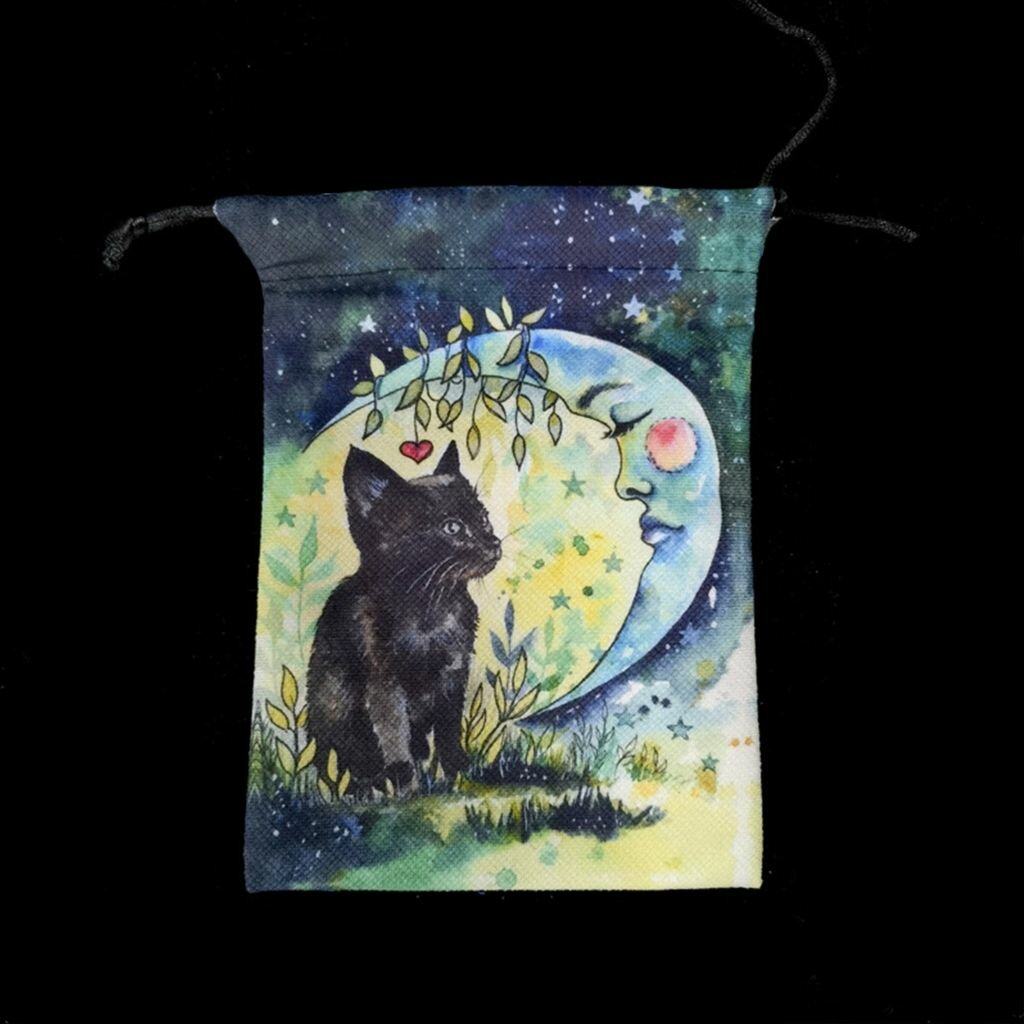 Сумка таро 5 x 7 -дюймовые шнурки для подарка