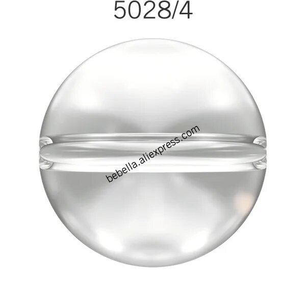Бусины из австрийского хрусталя Swarovski 6mm (1 piece), Crystal 001