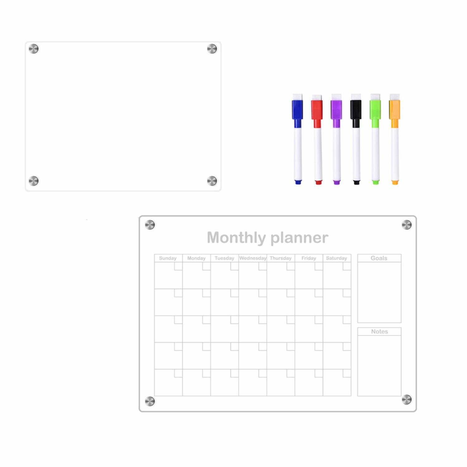 Магнитный акриловый план доска объявлений комбинированная модель