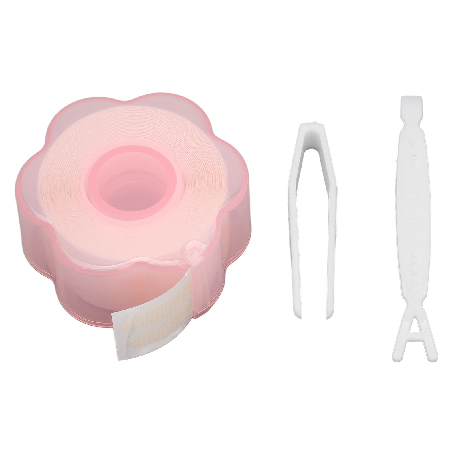 Подтягивающие полоски для век с пинцетом, бесплатная кружевная сетка для подтяжки век, укрепляющие полоски для век, мгновенная подтяжка век, простота использования