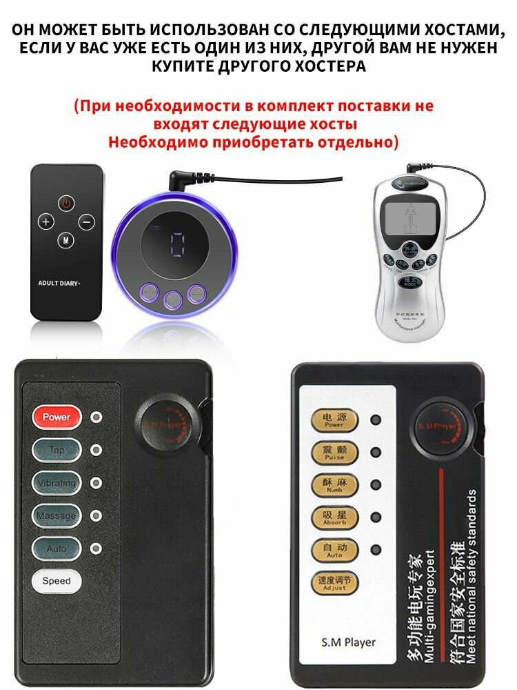 Электростимулятор уретры и ануса зонд для члена