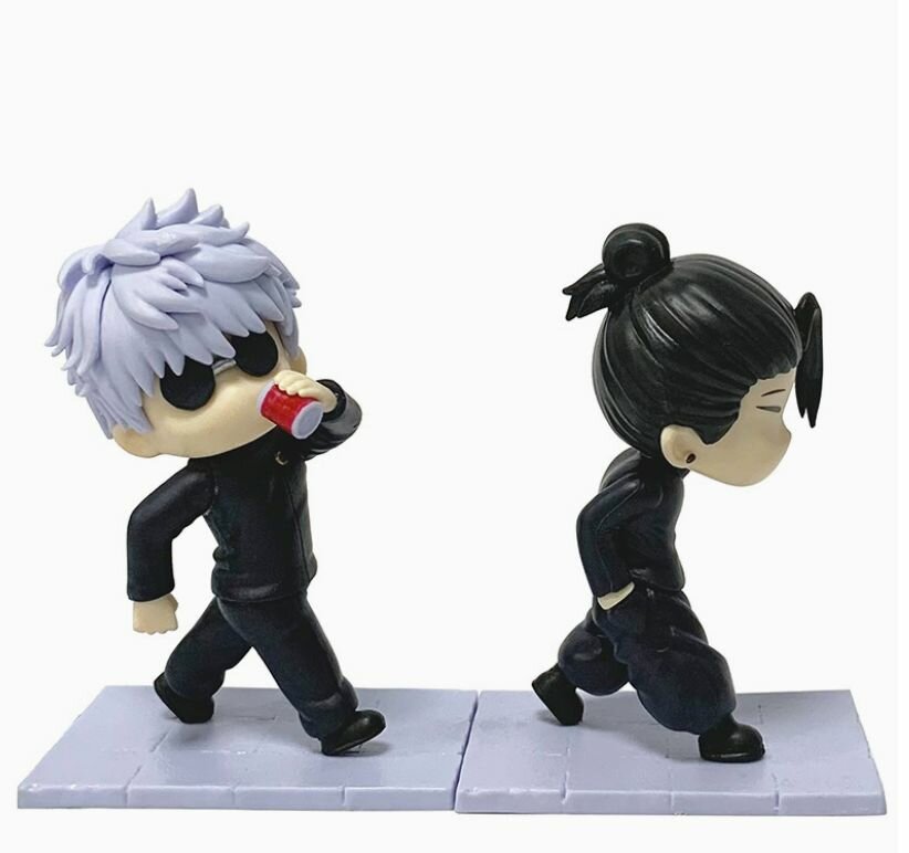 Набор фигурок Магическая битва Годжо Сатору и Гето Сугуру 2 шт/ Jujutsu Kaisen Gojo Satoru, Suguru Geto 2шт (11см)