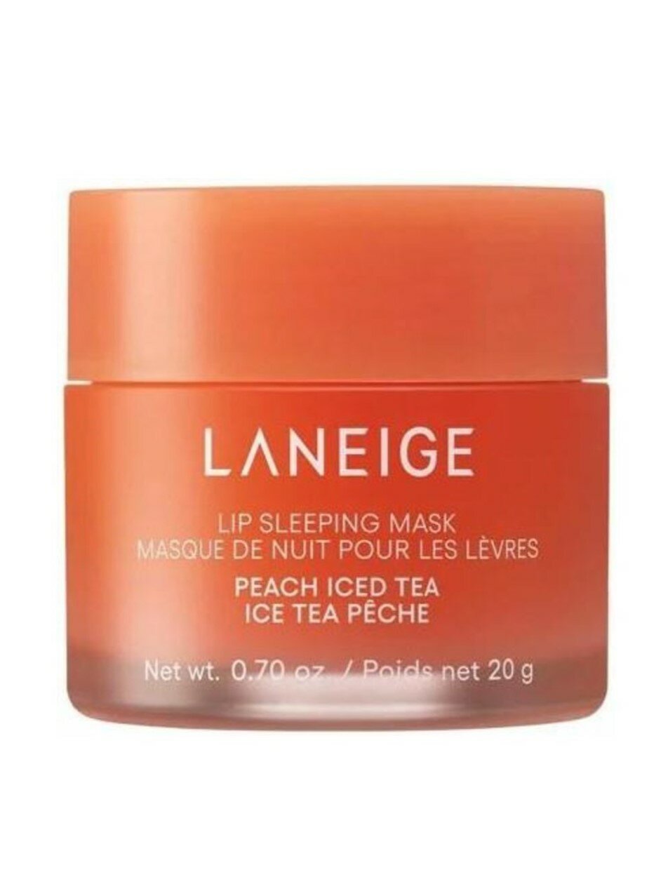 Ночная маска для губ персиковый чай со льдом Laneige Lip Sleeping Mask Peach Iced Tea 20 гр