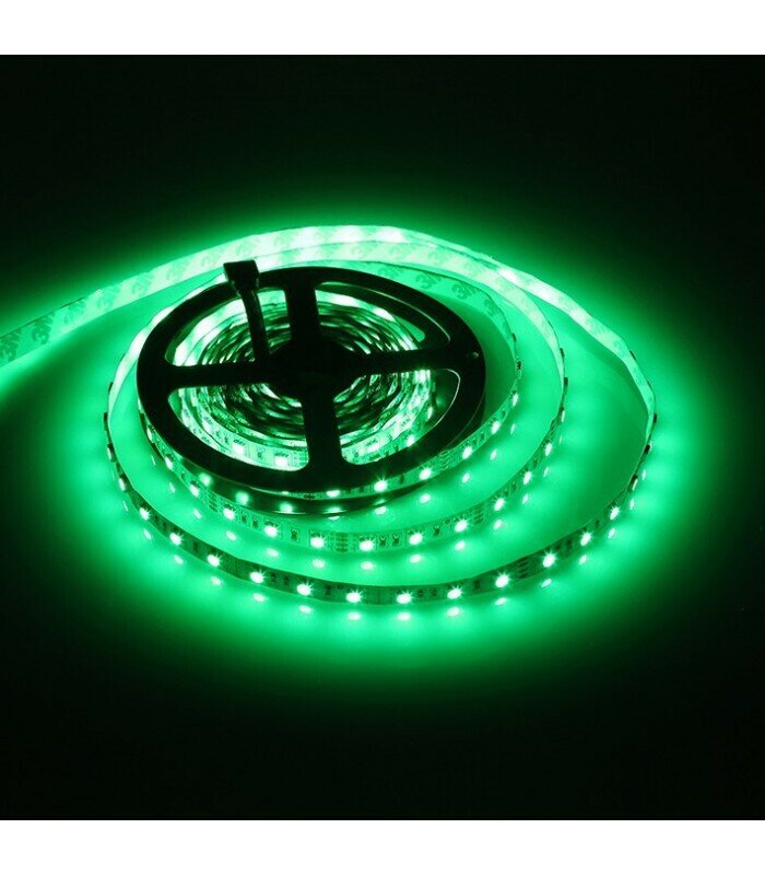 Светодиодная лента SMD 5050. 12В. Цвет свечения: RGB, IP33. Катушка 5 метров.