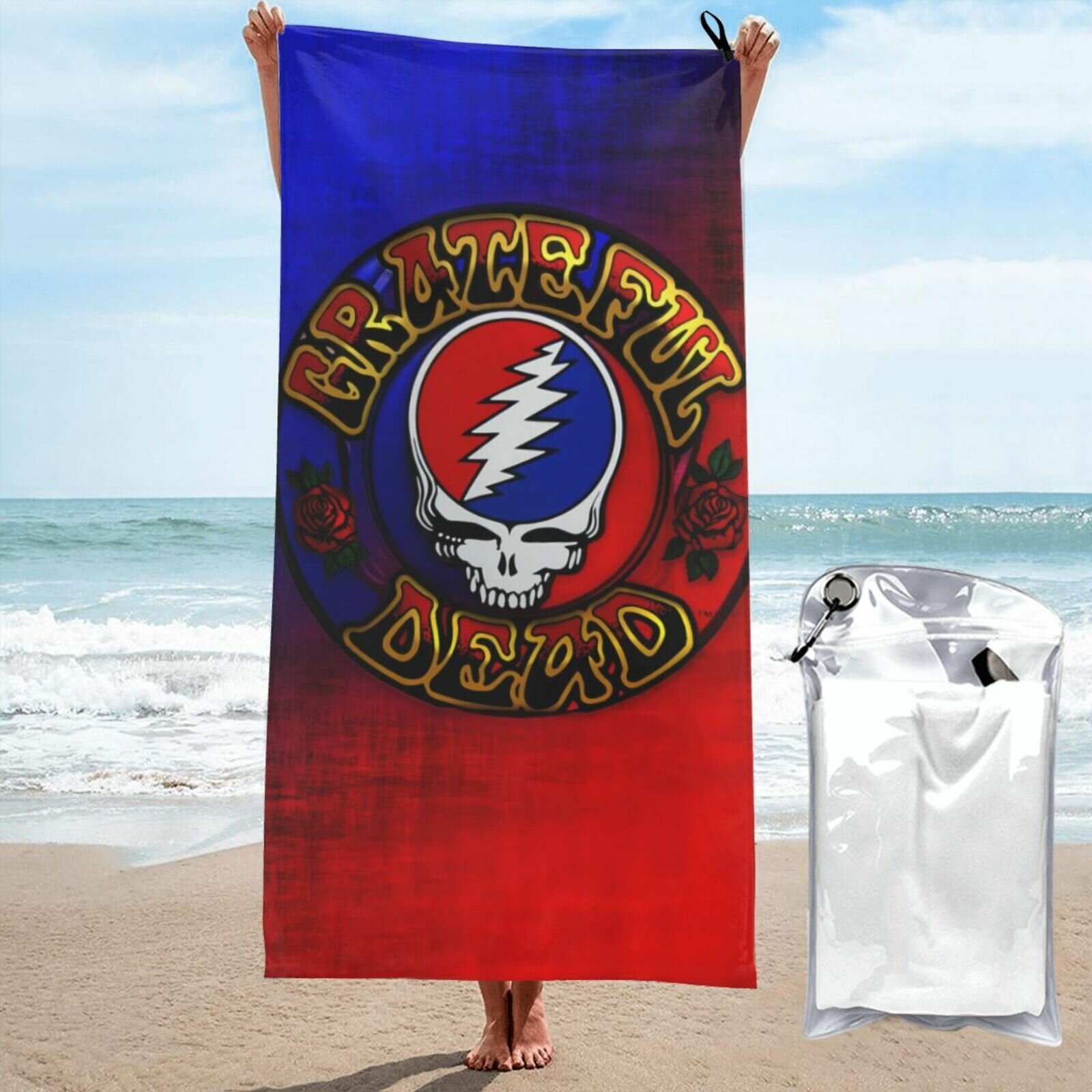 Быстровысыхающее полотенце Grateful Dead