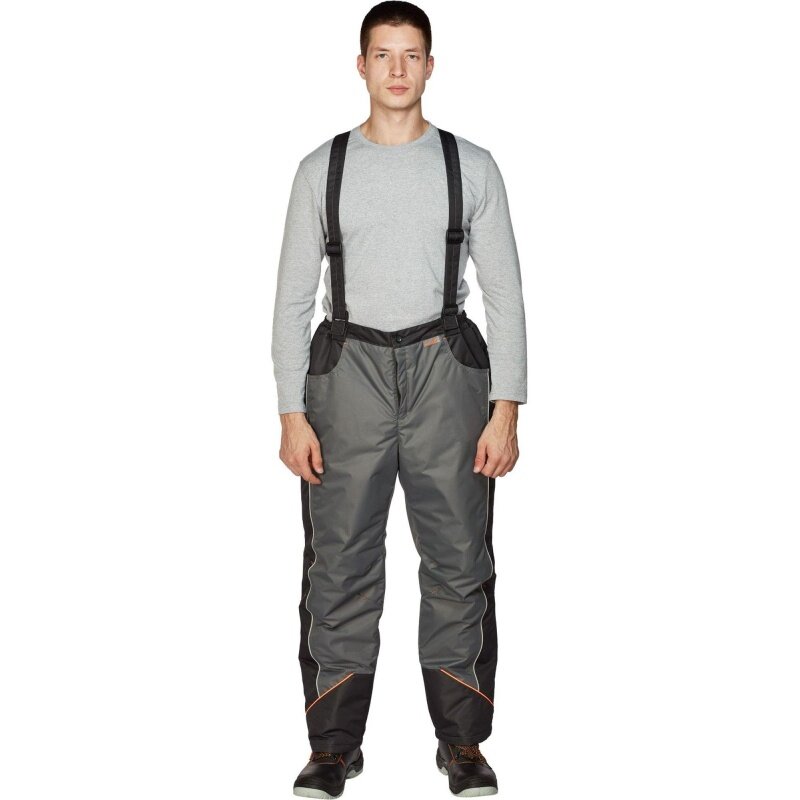 Брюки рабочие КНР зимние Nайтстар "Алькор" цвет серый размер 52-54, рост 170-176