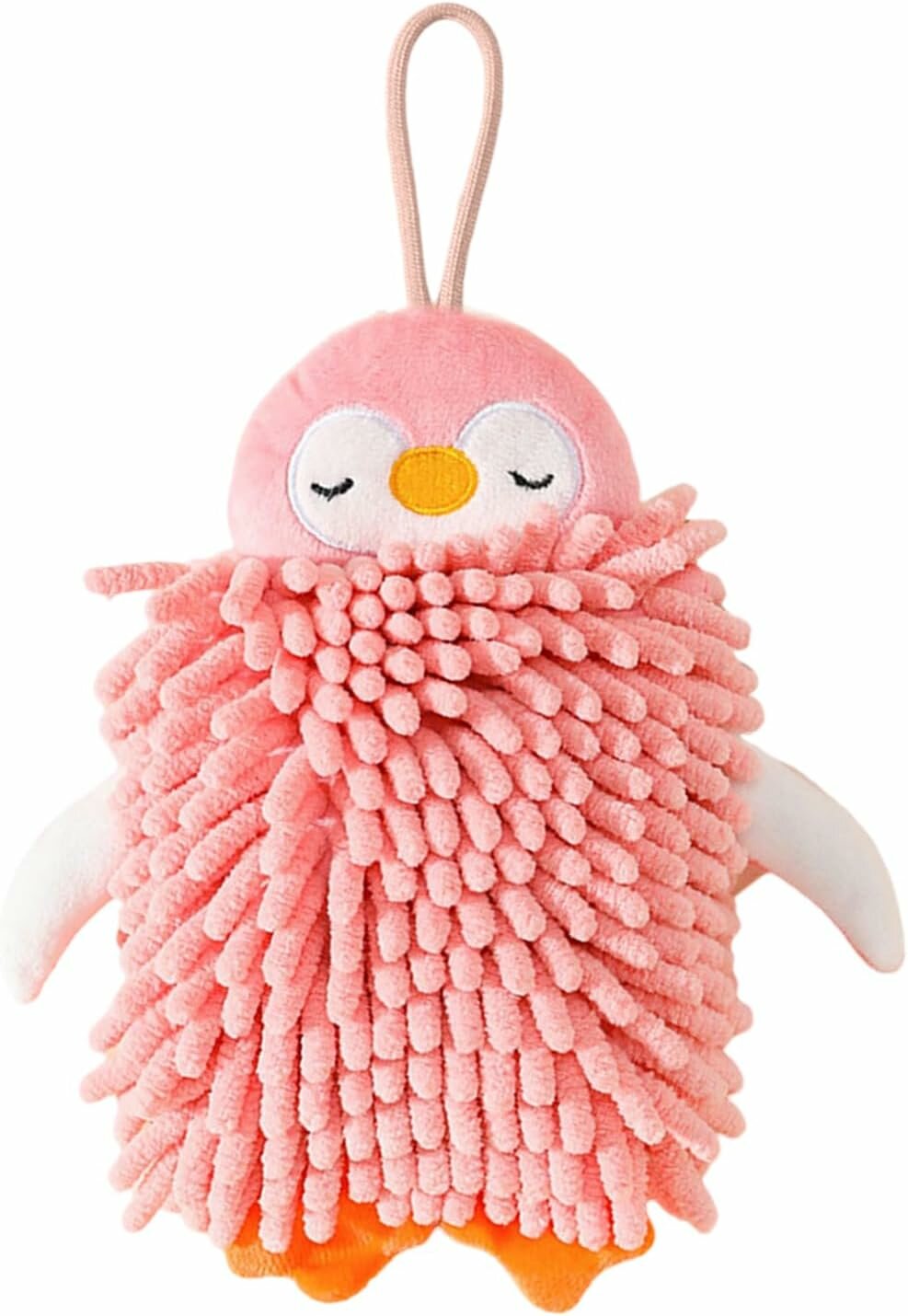 Мягкое полотенце для рук из микрофибры в форме пингвина