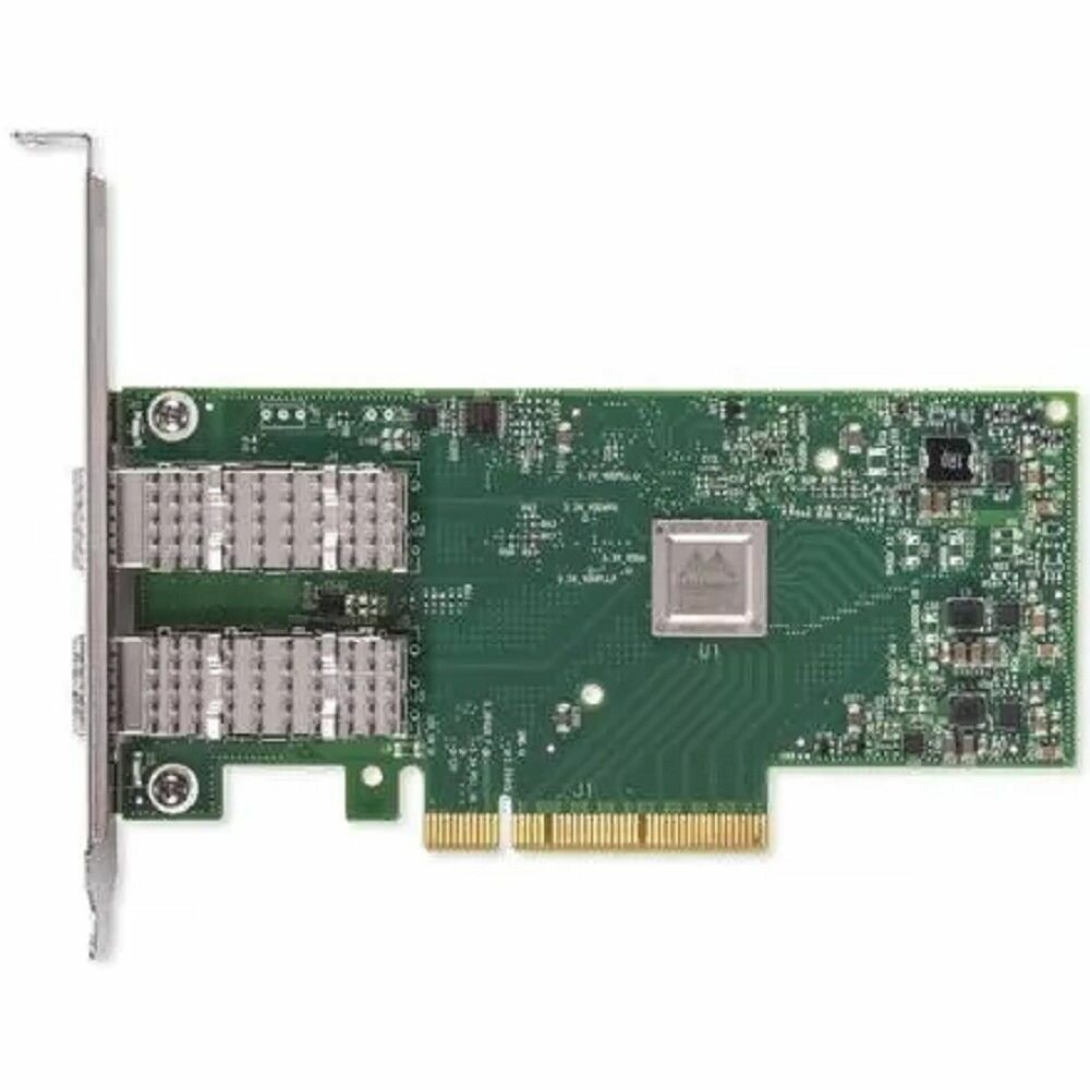Mellanox Опция к серверу ConnectX - 4 Lx EN network interface card, 10GbE dula - port SFP+, PCIe3.0 x8, tall bracket, ROHS R6 MCX4121A - XCAT