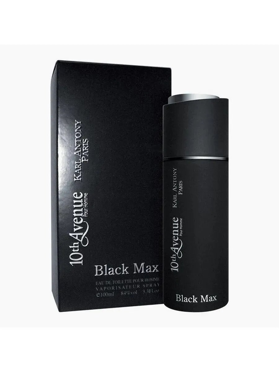 Туалетная вода 10th Avenue BLACK MAX OUD Intense 100ml (аромат Corner Barselona Cuirs) для мужчин