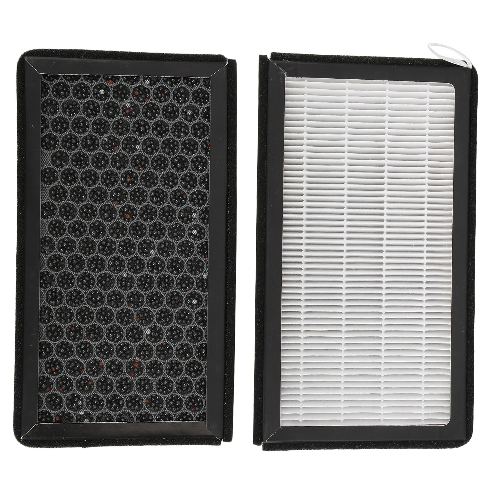 2 шт Салонный фильтр, черный/белый, для Tesla Model 3 2017-2020