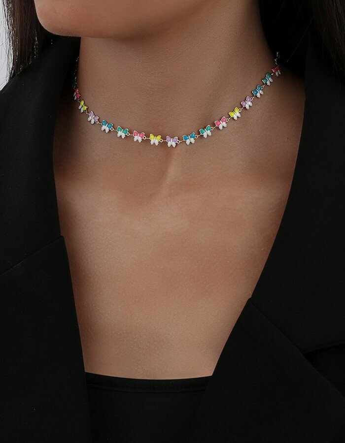 Колье, эмаль