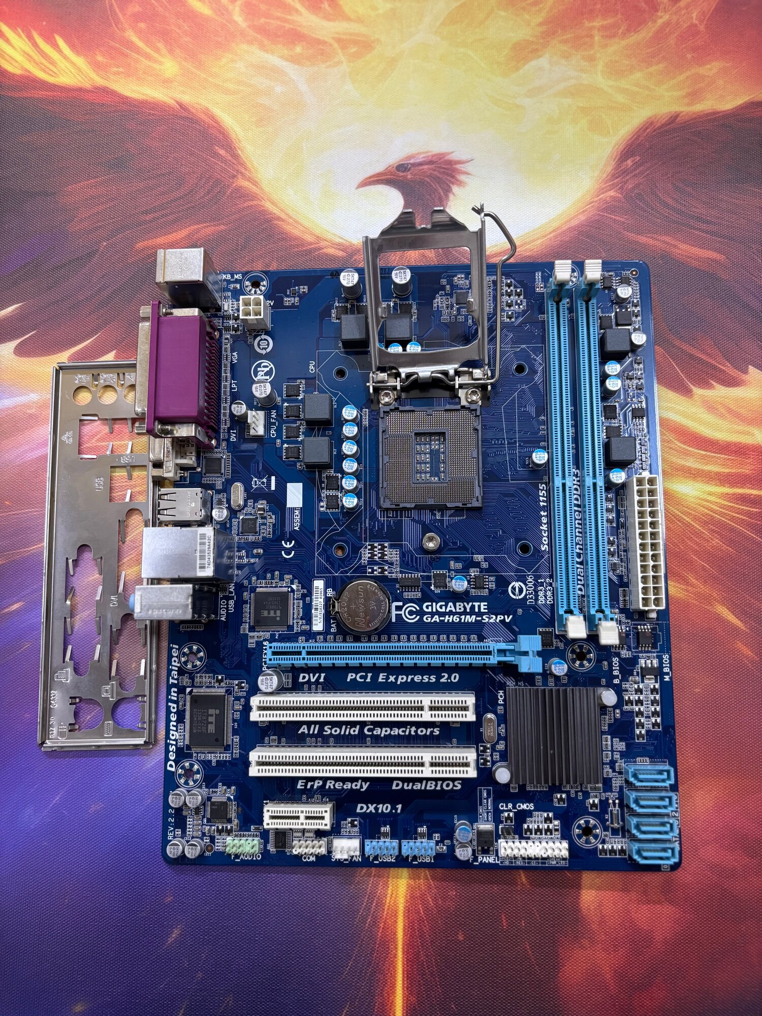 Материнская плата Gigabyte GA-H61M-S2PV Socket 1155