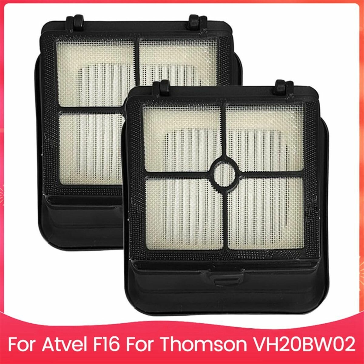 Фильтры для пылесосов Atvel F16 и Thomson VH20BW02, запасные части для пылесборников, аксессуары