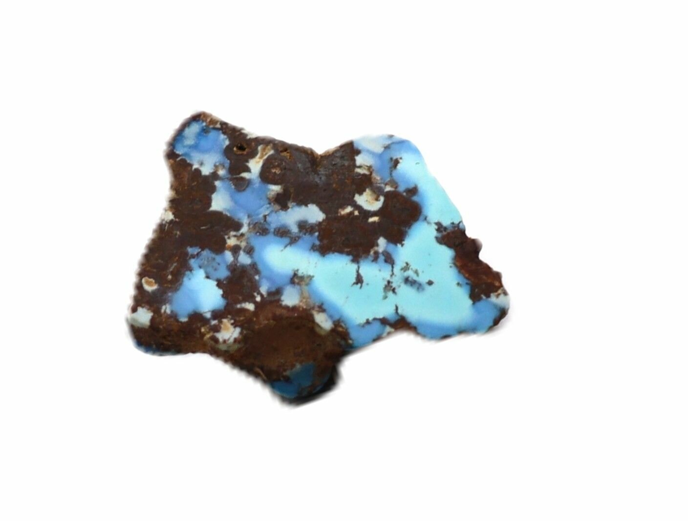 Натуральная Бирюза 2.3 см*2.5 см