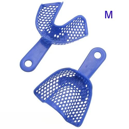 DENTYA Стальной гипсовый лоток для оттиска S M L M 10pcs