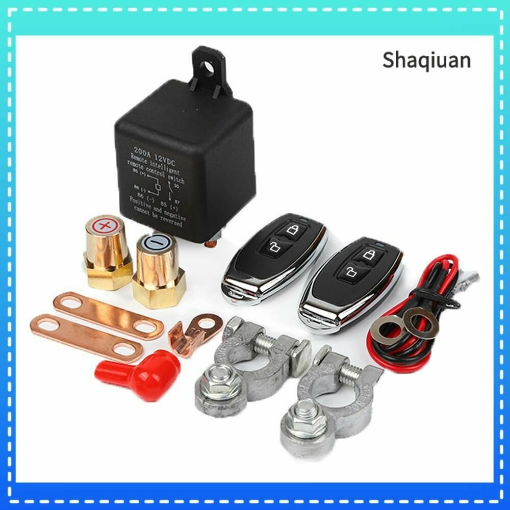 Двойной беспроводной реле 12 В автомобиля, мощный и безопасный переключатель, для авто и мотоциклов