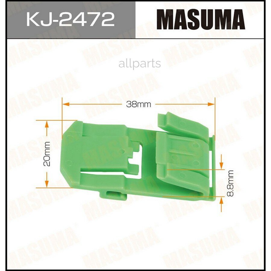 MASUMA KJ2472 Клипса автомобильная (автокрепеж) HONDA CR-V 07-