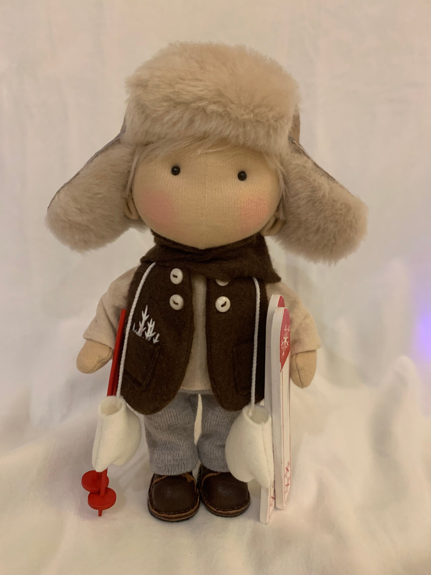 Интерьерная кукла ручной работы