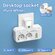 Розетка настольная Szaoju, 2 розетки, 2 USB, Type-C, белая