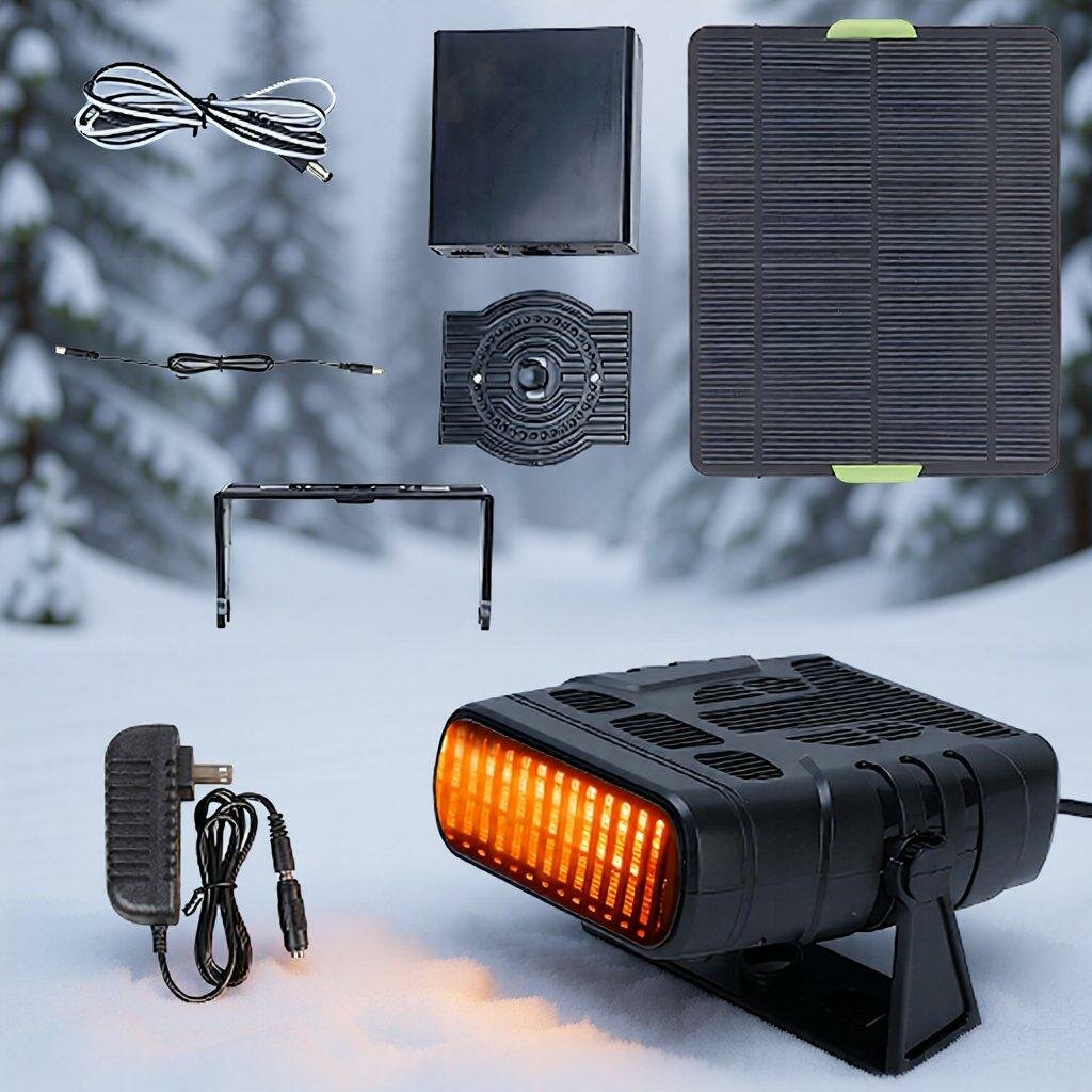 Солнечный обогреватель для теплиц и курятников