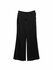 Брюки Theory Satin flared trousers, размер 4, black/black