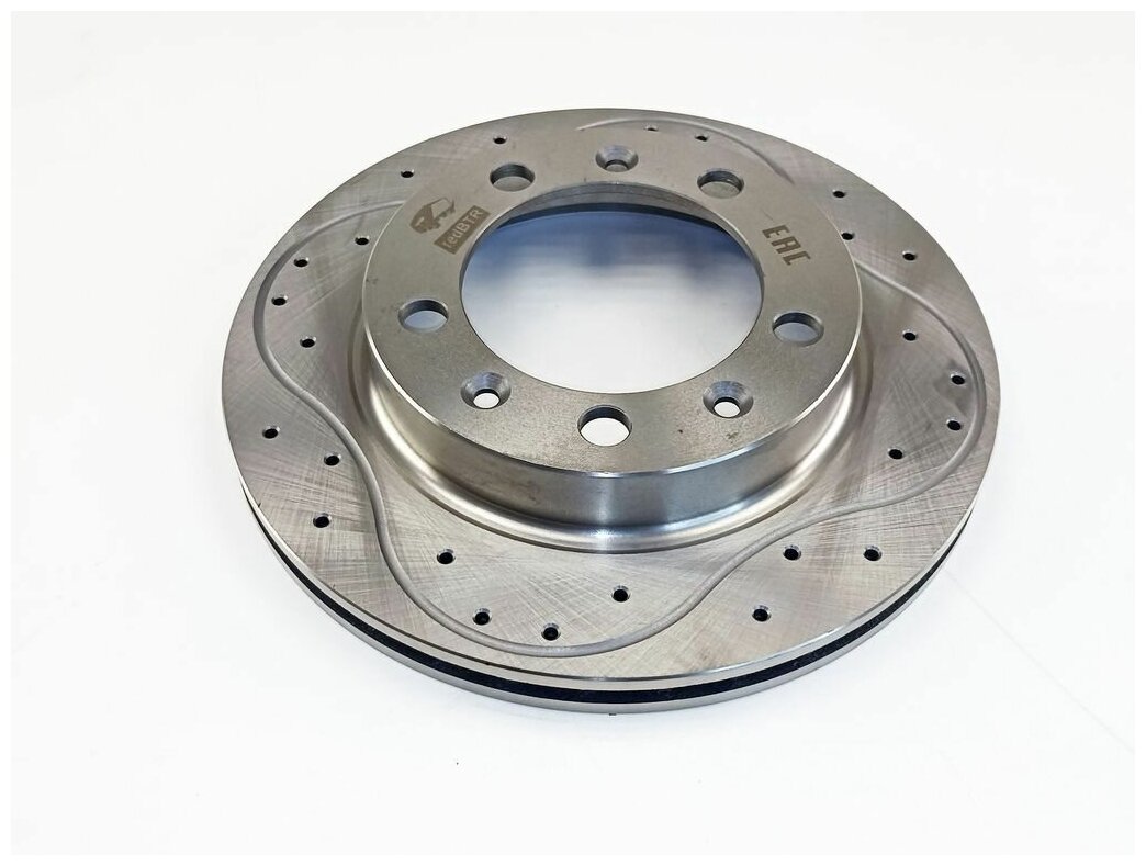 Диск тормозной для а/м УАЗ Хантер, Патриот, 316X SPORT, перфорированный, вентилируемый