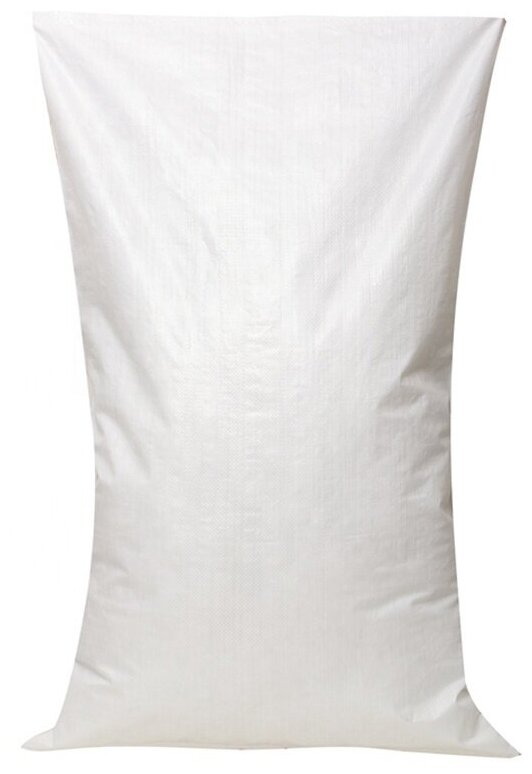 Мешок белый полипропилен. 50кг 55*95см (50шт) 100литров
