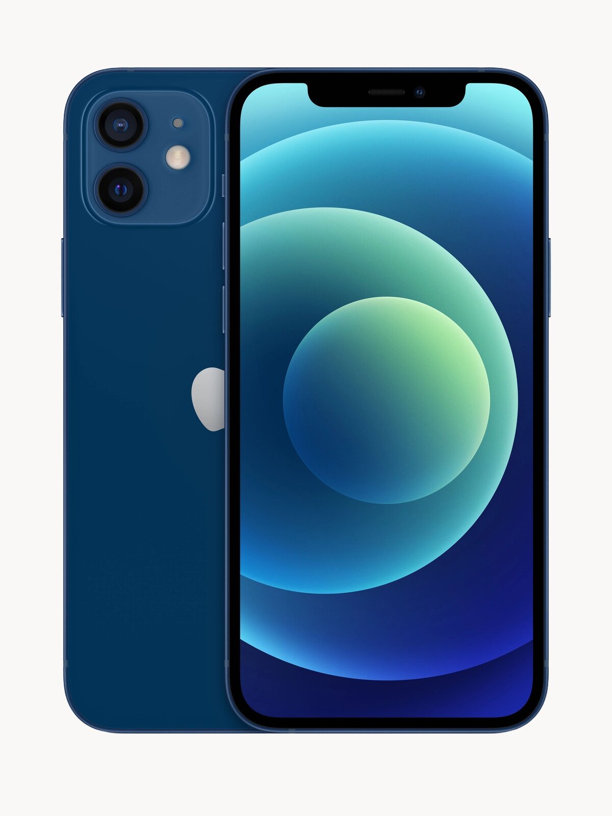 Смартфон Apple iPhone 12 64 ГБ, dual: nano SIM+eSIM, Blue (Синий), nfc