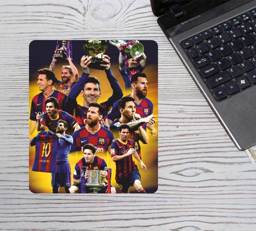 Коврик для мышки игровой 36 на 29 см Mewni-Shop Messi, Месси № 29