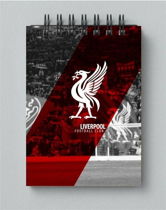 Блокнот GOODbrelok принт А5 Ливерпуль, Liverpool - 0005