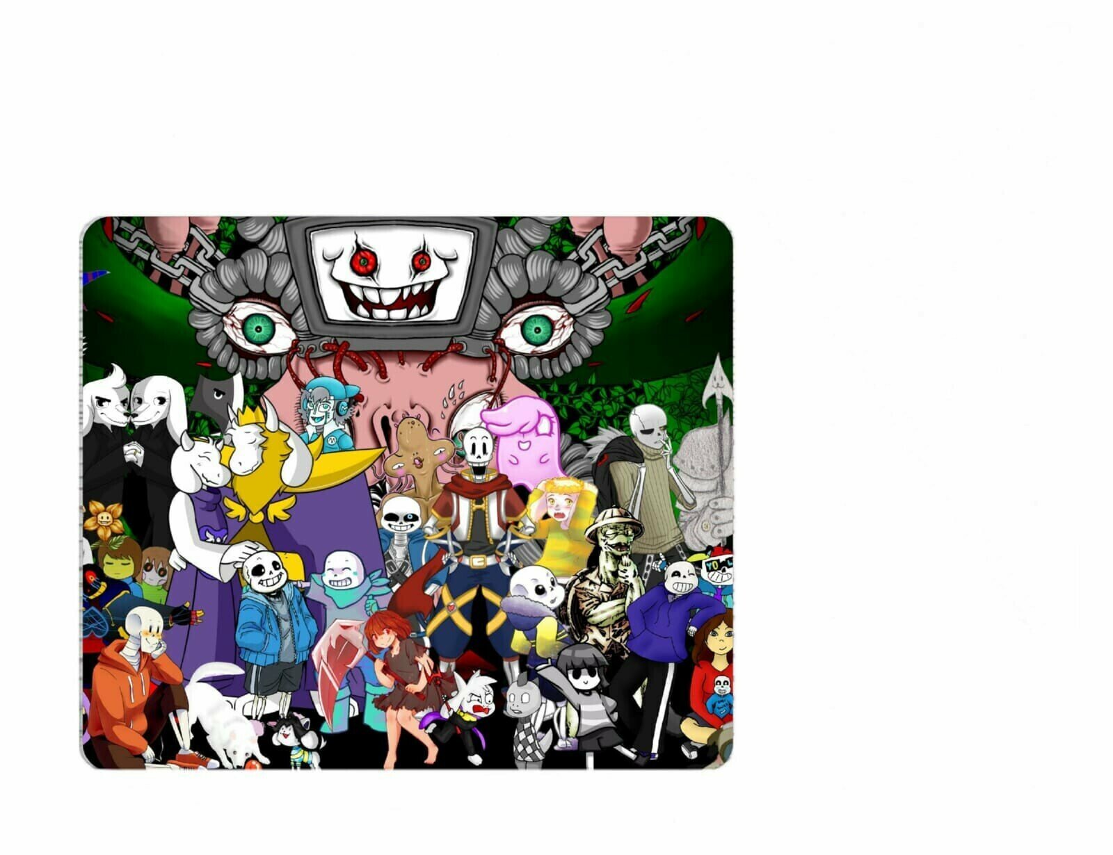 Коврик для мышки игровой 36 на 29 см GOODbrelok с принтом "Андертейл, Undertale" - 23