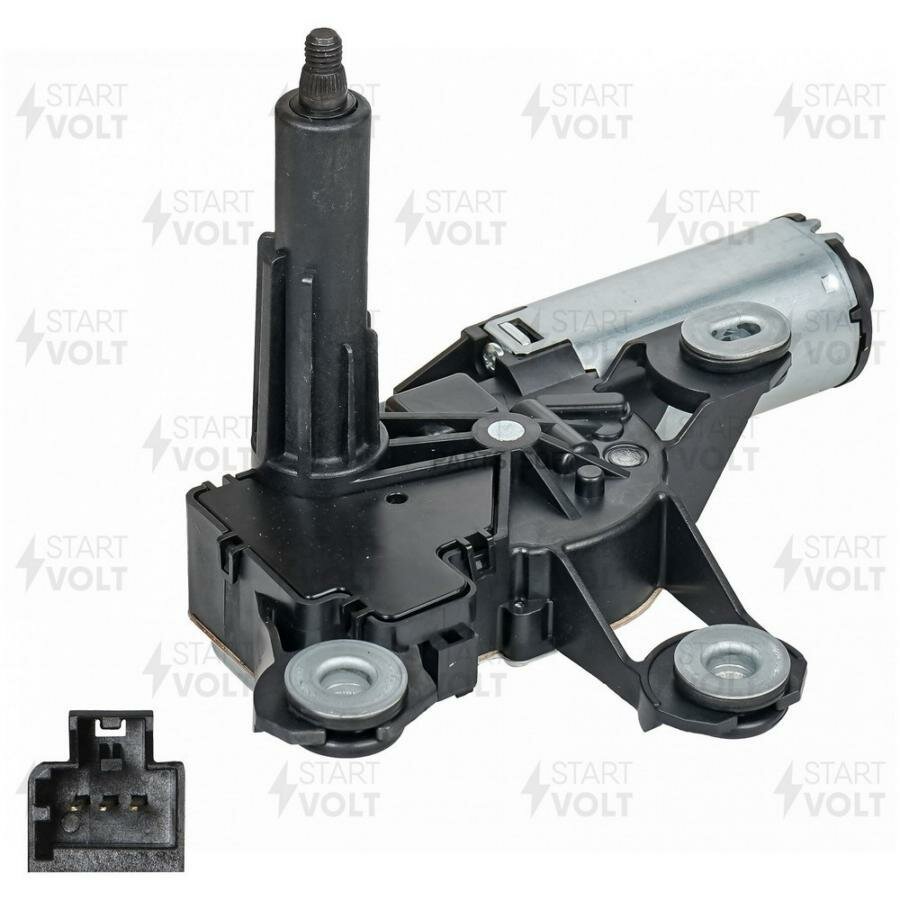 STARTVOLT VWB-2602 Моторедуктор стеклооч. для а/м Land Rover Freelander II (06-) (задн.) (VWB 2602) ()