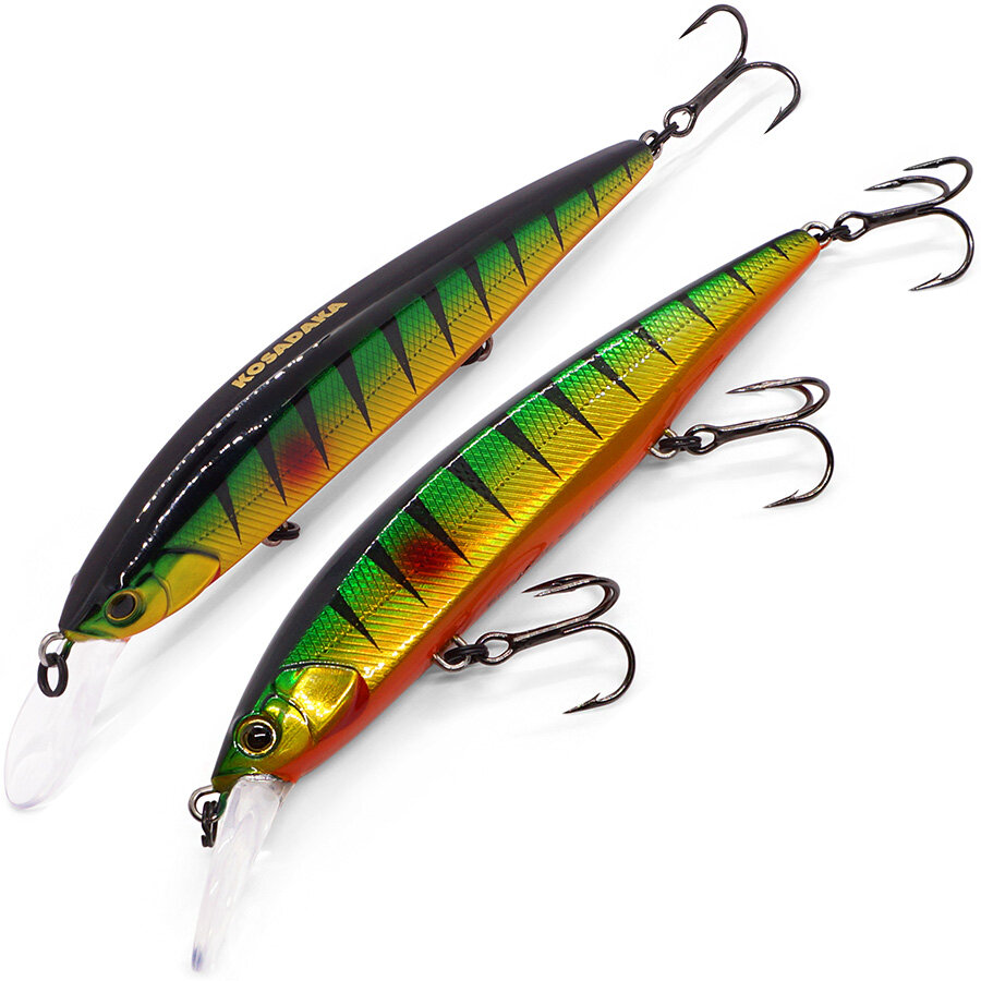 Воблер Kosadaka Rerange XS 110SP суспенд, 110мм, 17г, 0.5-1.2м; PC