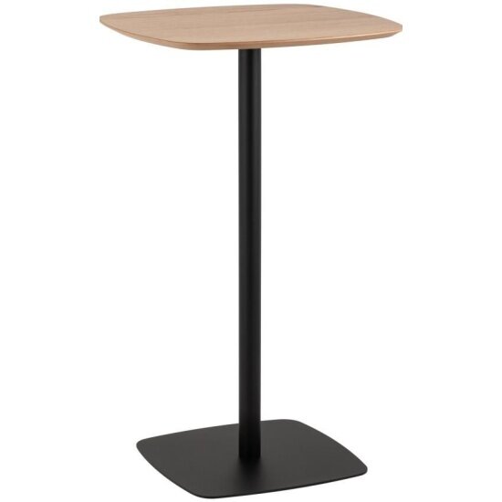 Стол барный Stool Group Form 60*60 светлое дерево / черный