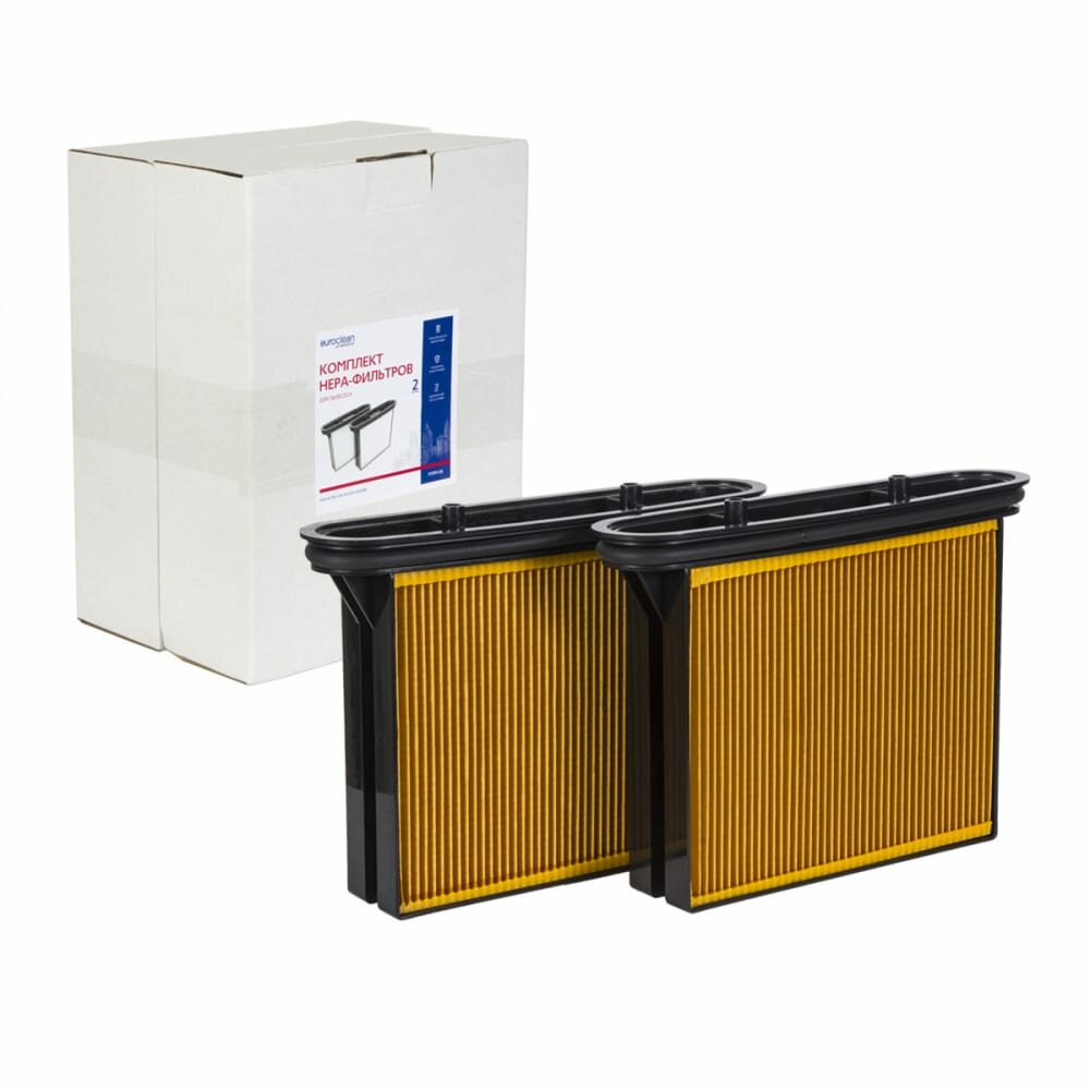 Фильтр складчатый из целлюлозы 2 шт. для пылесоса Metabo EURO Clean EUR MTPM-50 для тонкой очистки