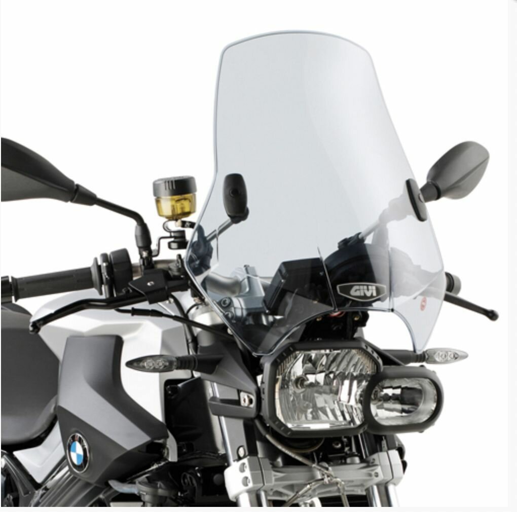 Стекло ветровое GIVI A660 универсальное дымчатое 42,5 х 42 см (H х W)