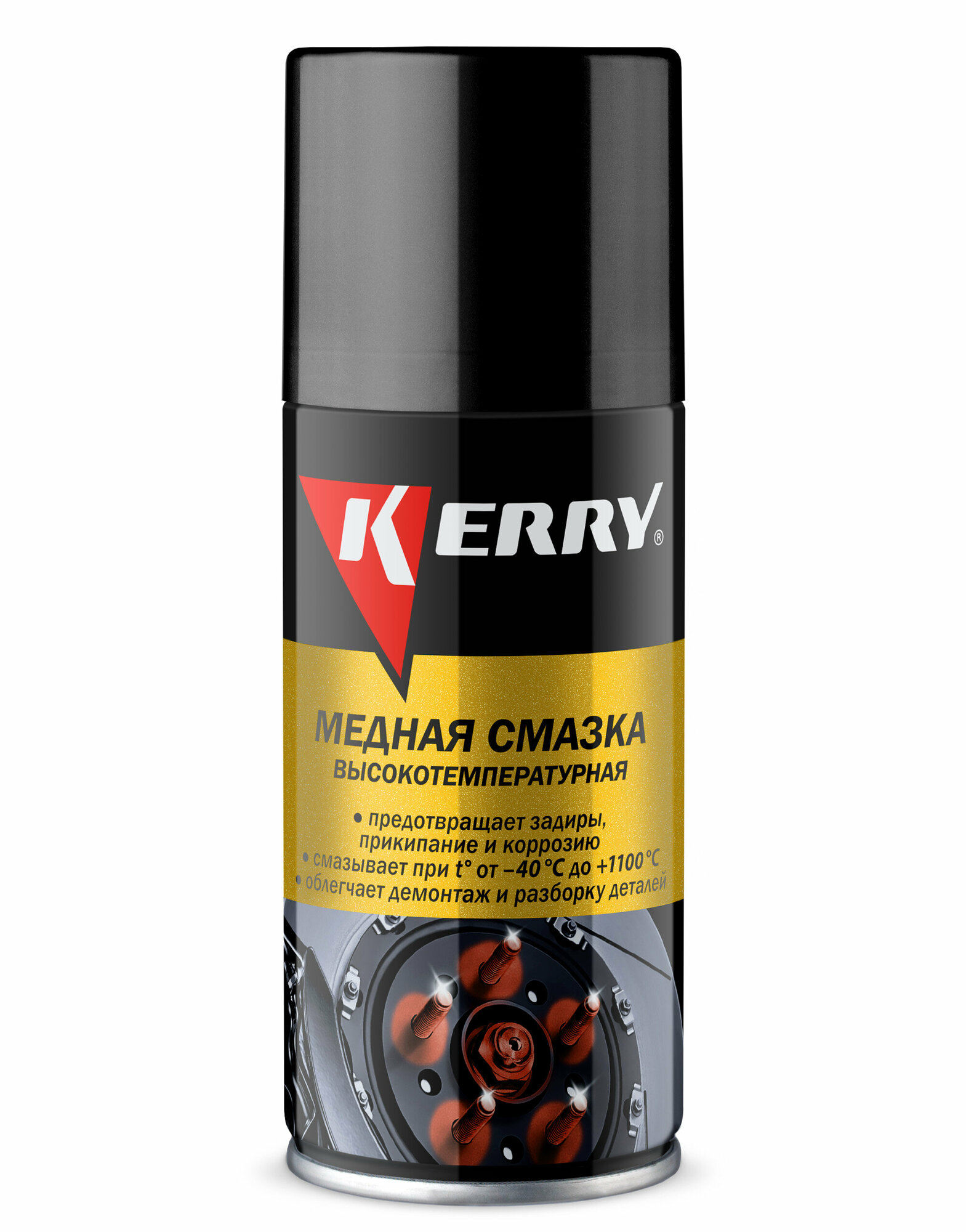 Смазка медная высокотемпературная 210 мл KERRY kr-937-12 KERRY KR-937-12