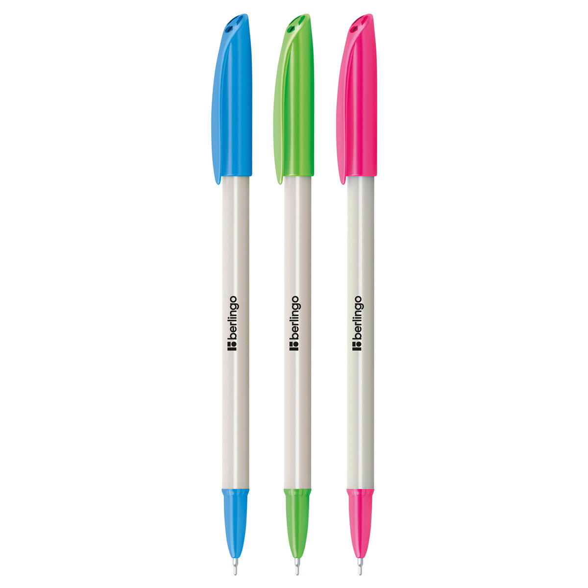 Ручка шариковая Berlingo Perlamutik, синяя, 0,7мм, CBp_70742/206166