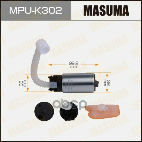 Бензонасос MASUMA, HYUNDAI SANTA FE III, SOLARIS I Masuma арт. MPUK302